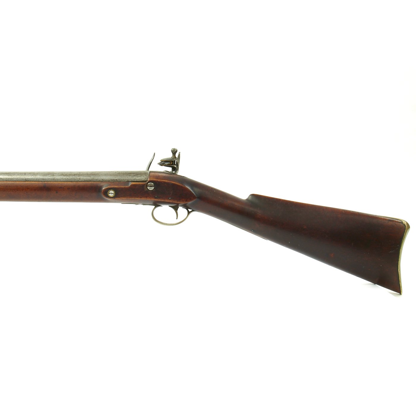 Original U.S. New England Militia Flintlock Musket with 49" Barrel and ...