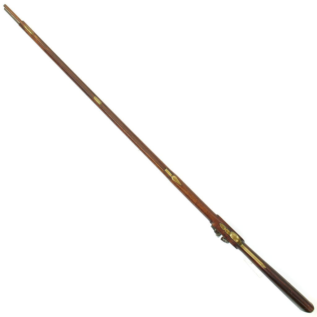 Original U.S. New England Militia Flintlock Musket with 49" Barrel and ...