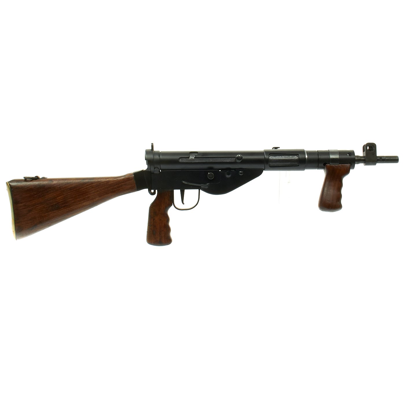 Original British WWII Sten Mk V Commando Display Submachine Gun with M ...