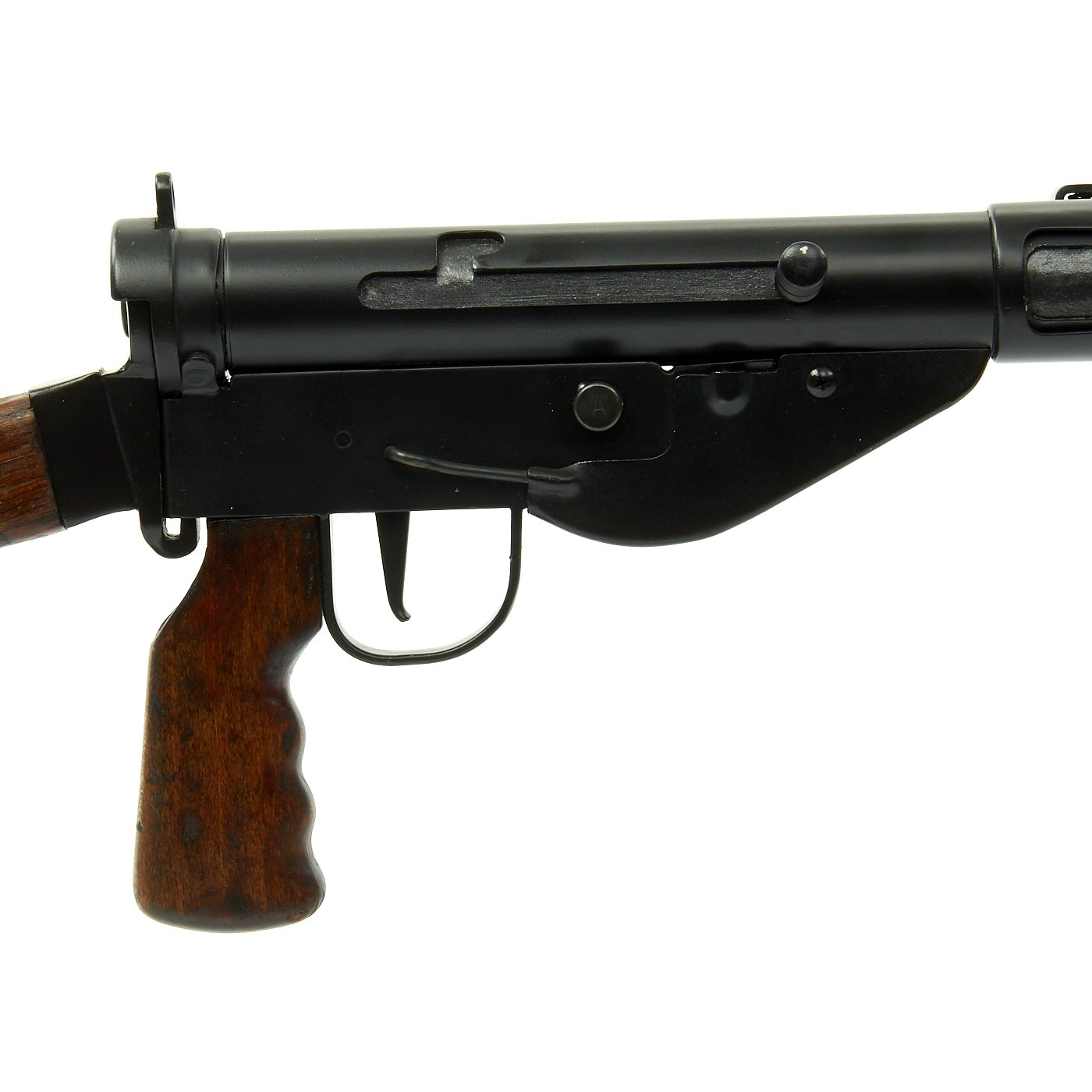 Original British WWII Sten Mk V Commando Display Submachine Gun with M ...