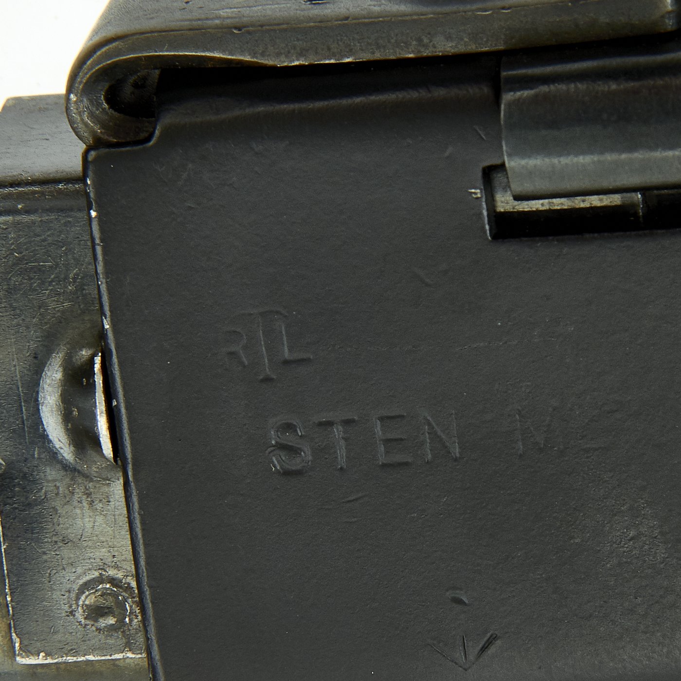 Original British WWII Sten Mk V Commando Display Submachine Gun with M ...