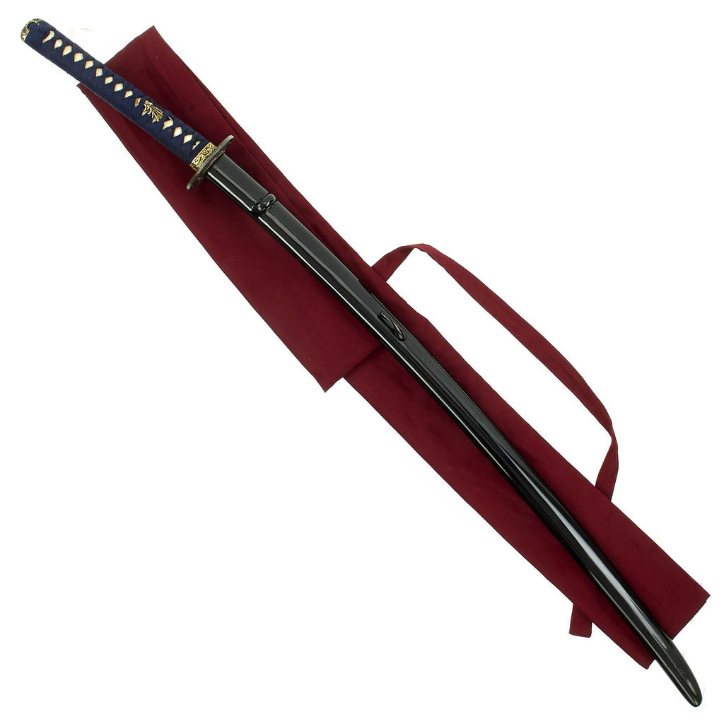 Original 16th Century Japanese Katana Samurai Sword with Ancient Handm ...