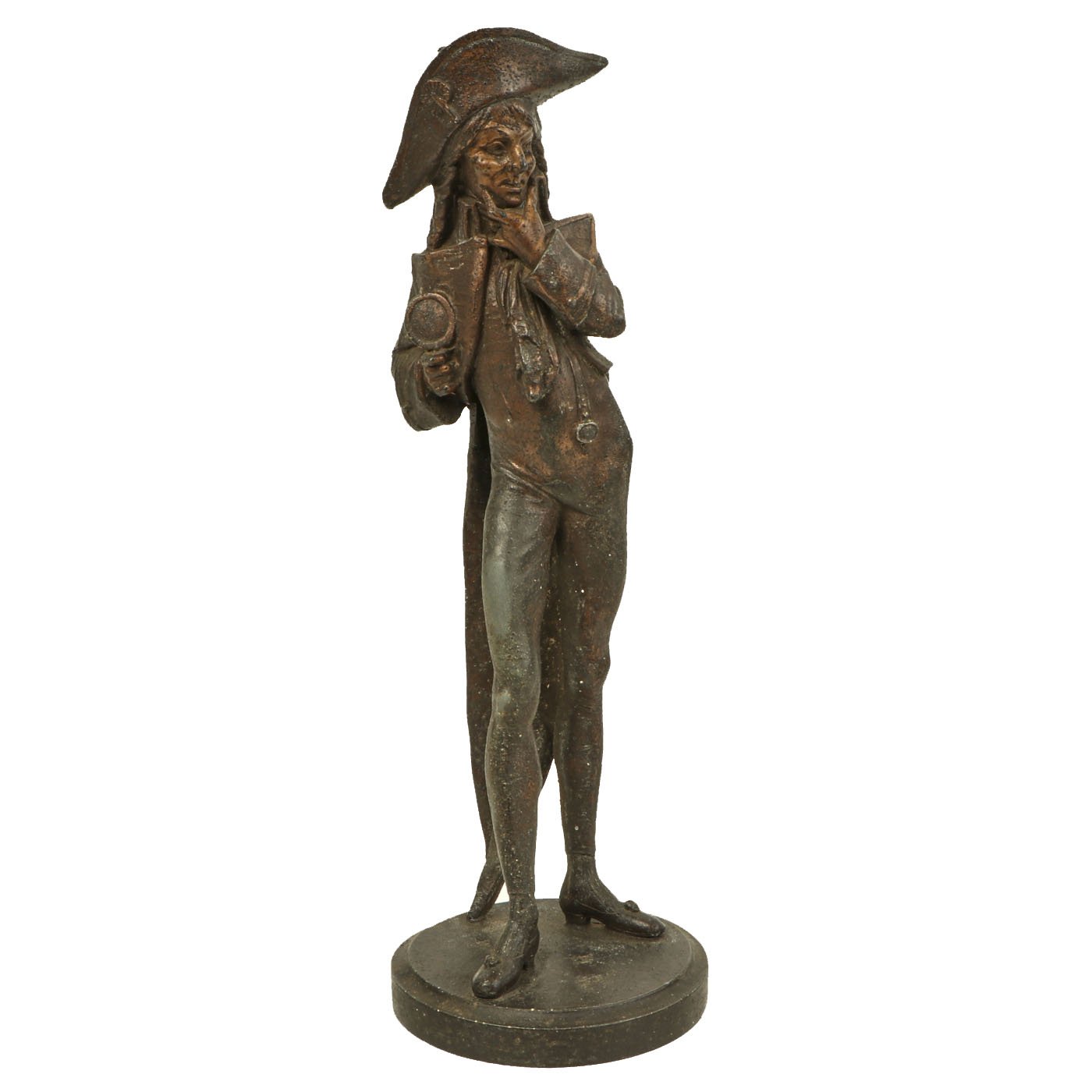Original French 18th Century Candlesticks Depicting Fop Caricatures of ...