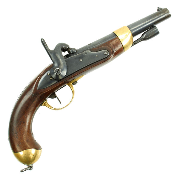 Original French Mle 1822 Rifled Percussion Converted Pistol made at Mu ...