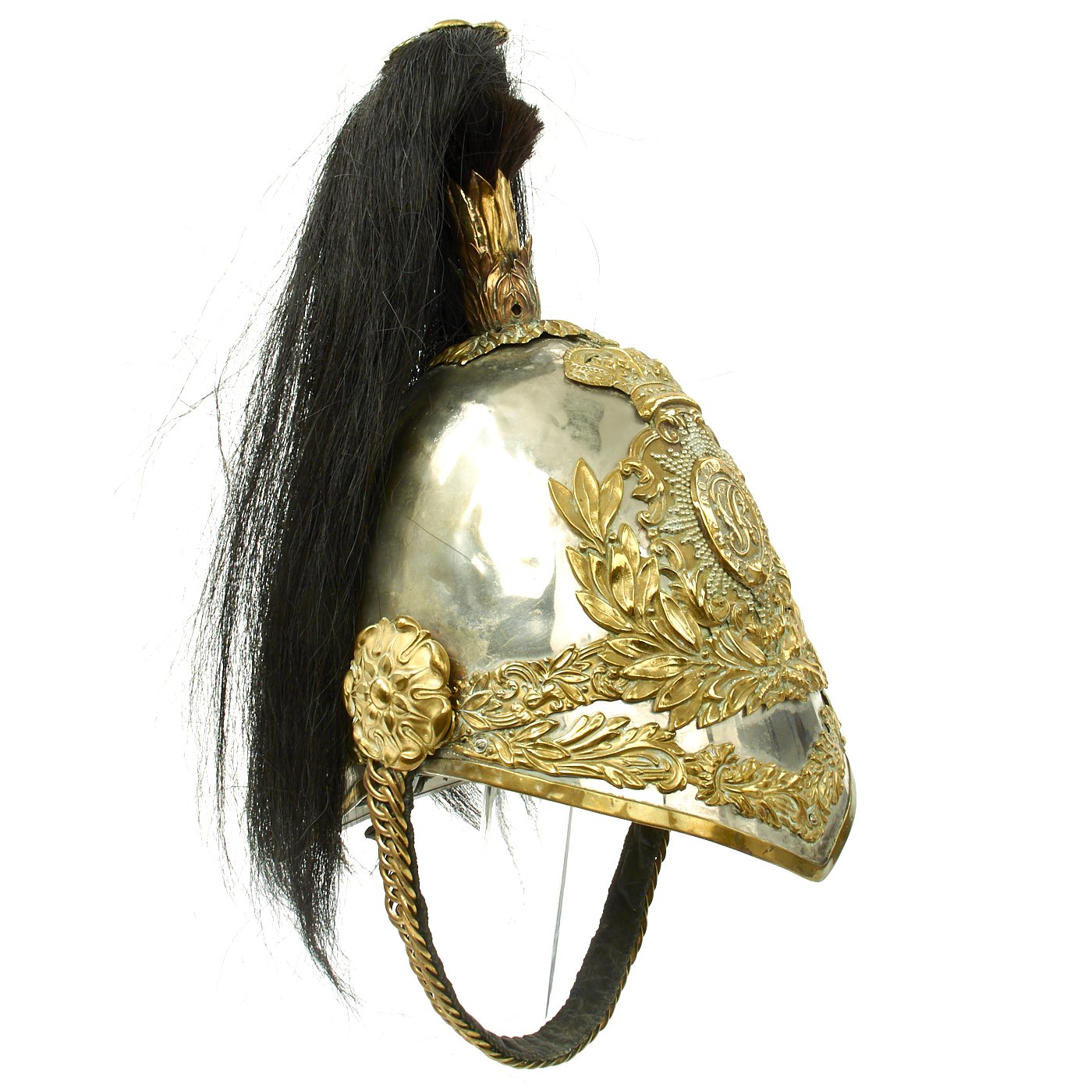 Original British Victorian P-1847 Royal Dragoon Trooper's Cavalry Helm ...