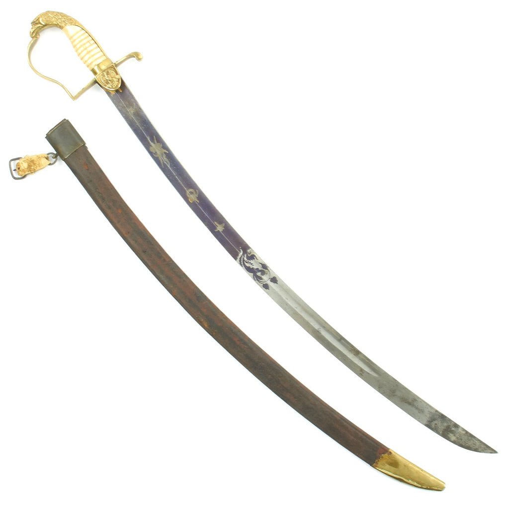Original U.S. War of 1812 Eagle Head USMC Saber with Original Sword ...