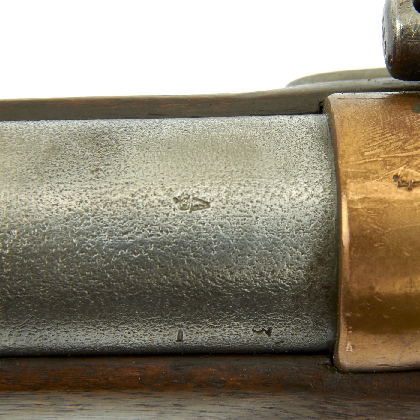 Original French M-1822/1869 17.55mm Tabatière Brass Breech Loading Con ...