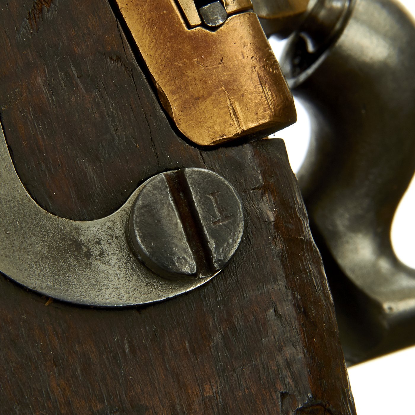 Original French M-1822/1869 17.55mm Tabatière Brass Breech Loading Con ...