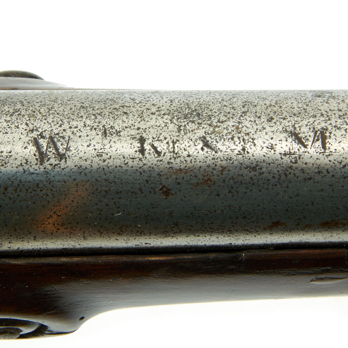 Original British Short Land Pattern West Kent Militia Brown Bess Flint ...