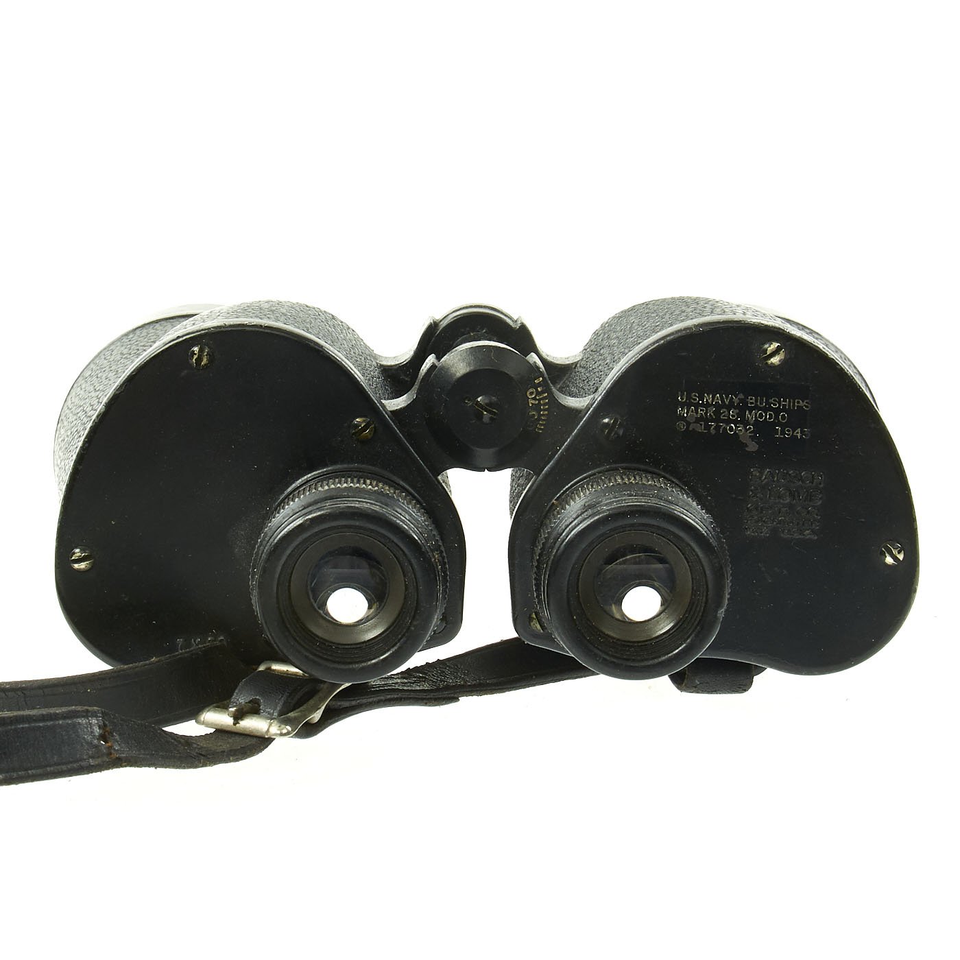 Original WWII U.S. Navy Bu. Ships Mark 28 Mod.0 7x50 Binoculars by Bau ...