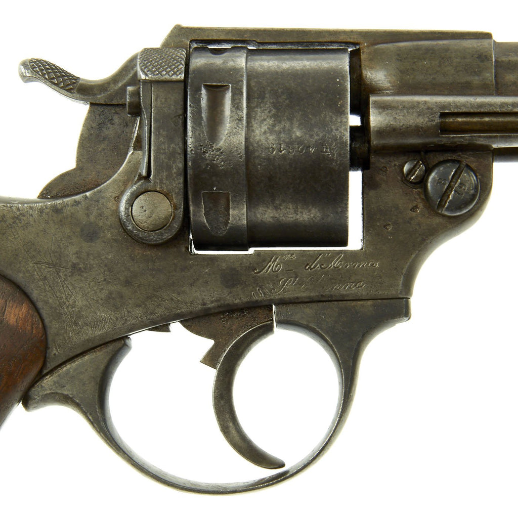 Original French Model MAS Model 1873 11mm Revolver Dated 1875 - Serial ...
