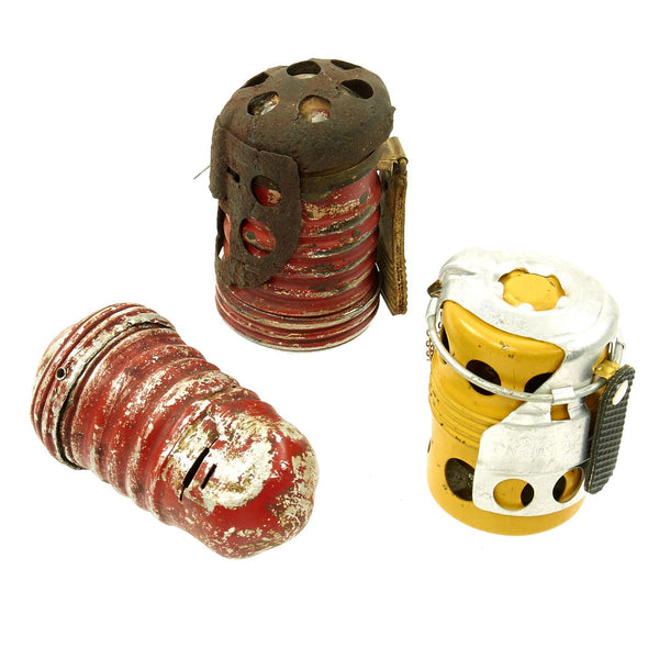 Original Italian Set of 3 WWII - Post War M35 Grenades by BREDA and SR ...
