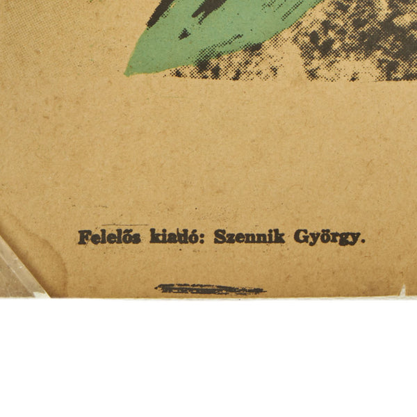 Original Hungarian WWII Arrow Cross Party Propaganda Poster ...