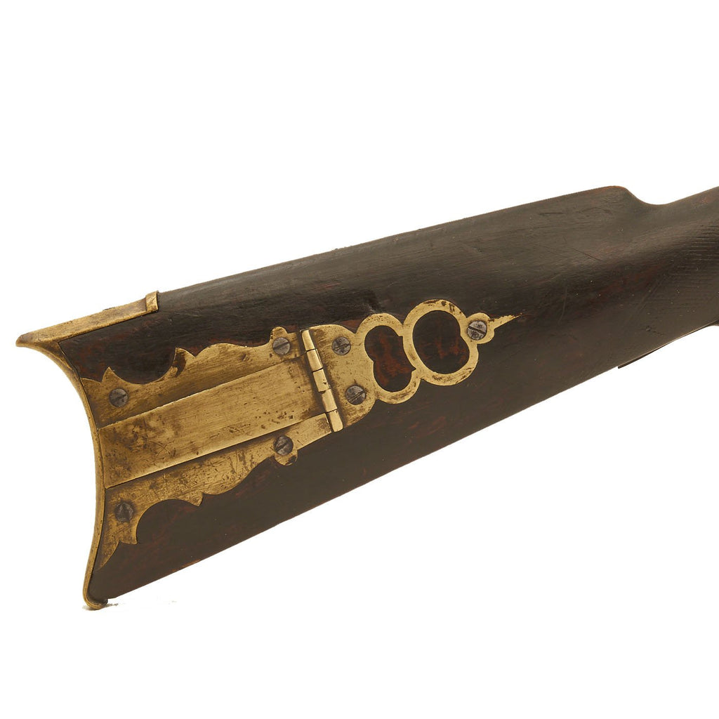 Original U.S. Pennsylvania Flintlock Rifle Converted to Percussion 14g ...