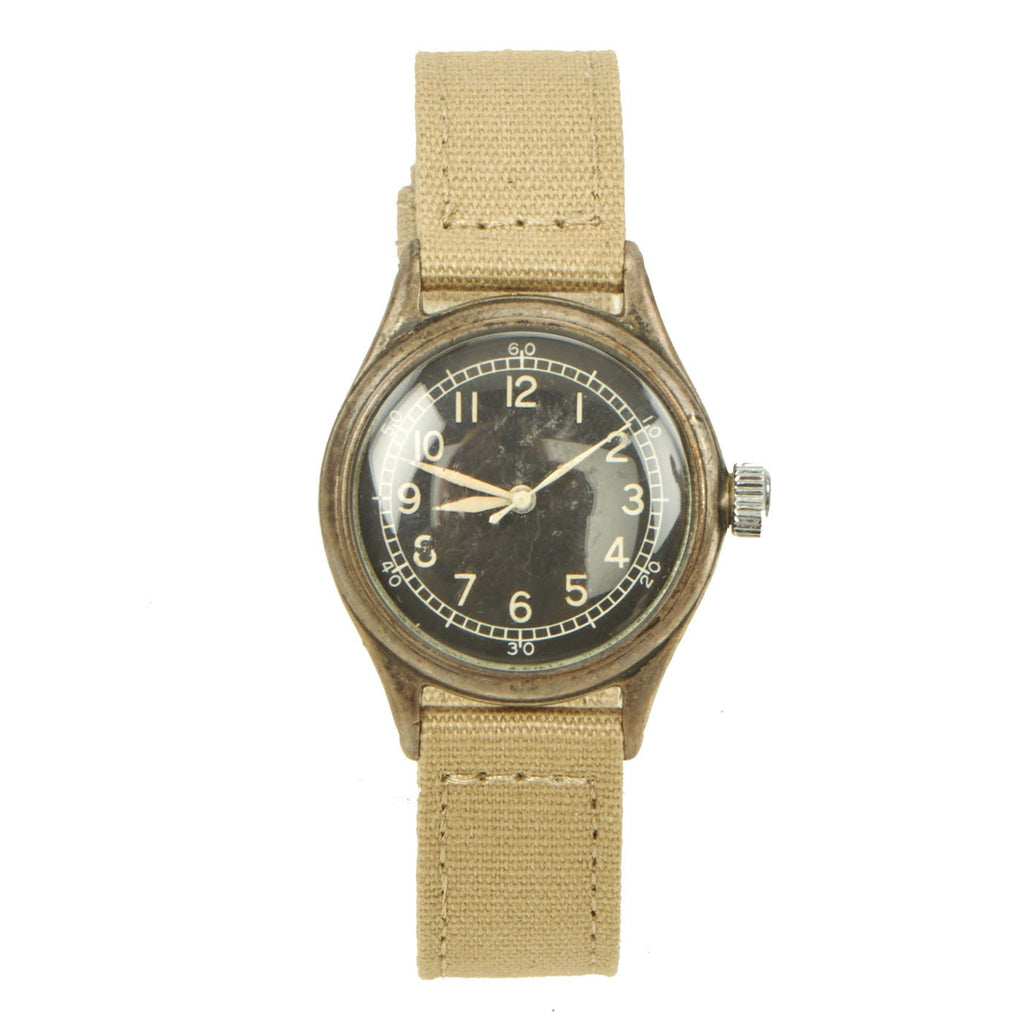 Original U.S. WWII 1943 Type A-11 USAAF Wrist Watch by Bulova with Rar ...