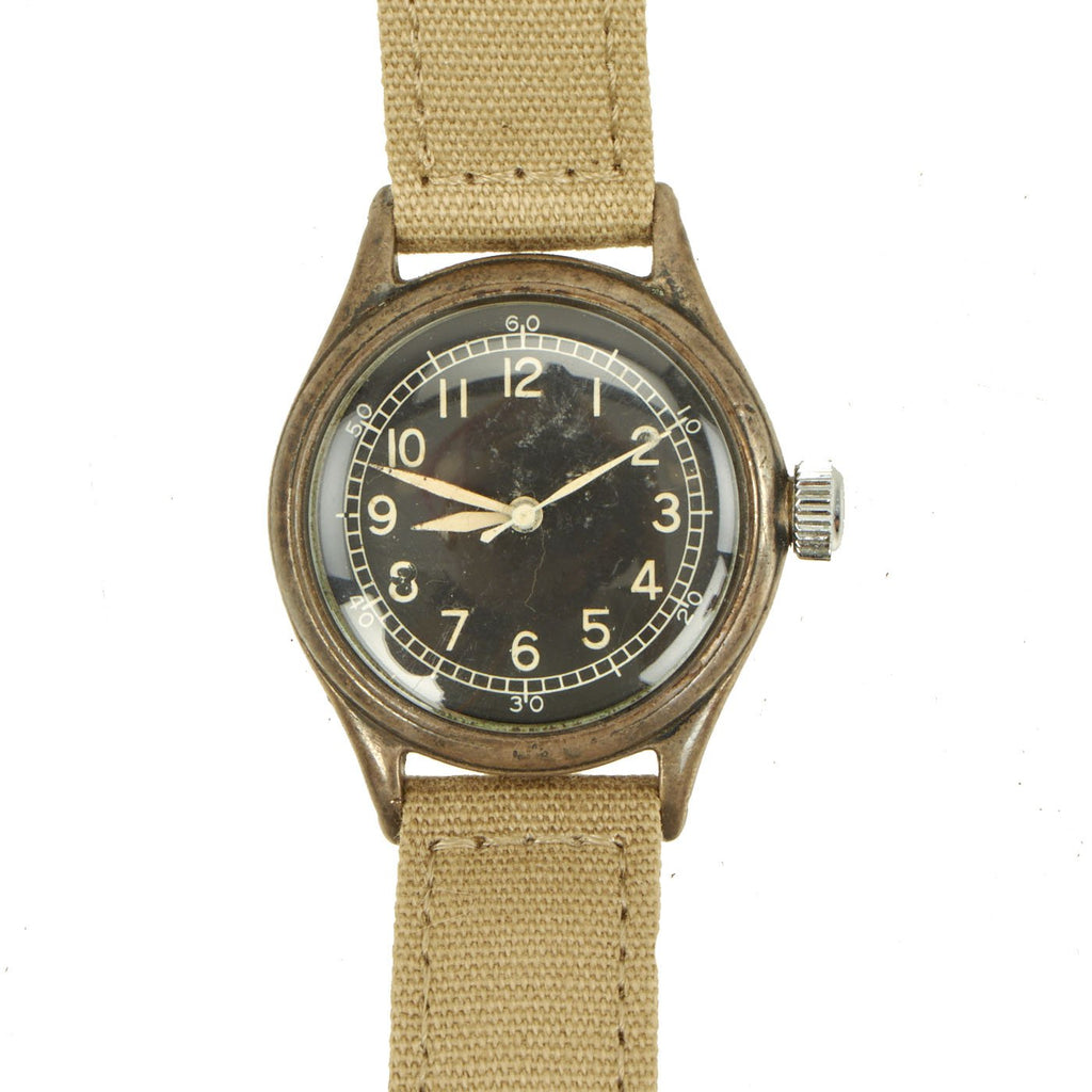 Original U.S. WWII 1943 Type A-11 USAAF Wrist Watch by Bulova with Rar ...