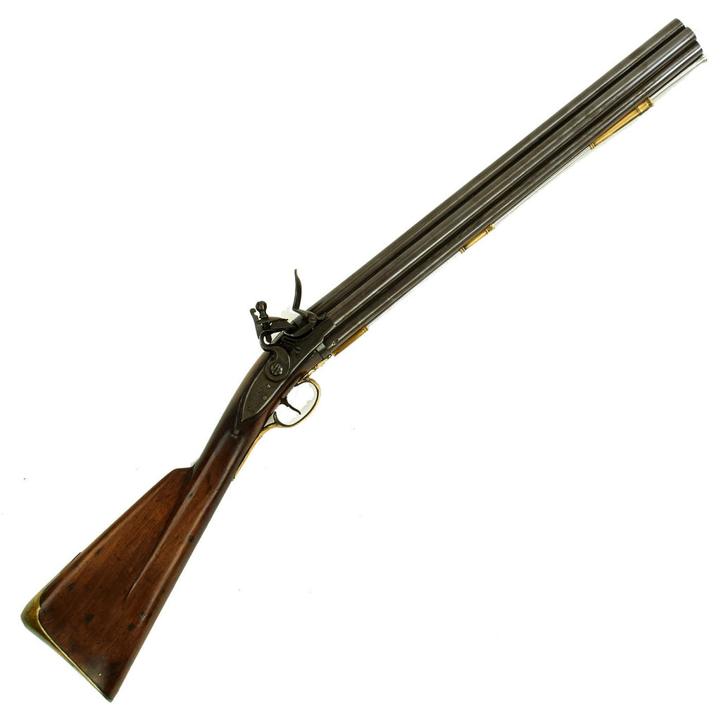 Original British Royal Navy Nock Seven Barrel Flintlock Volley Gun Cir ...