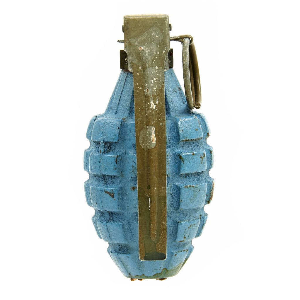 Original U.S. WWII MkII Inert Practice Pineapple Fragmentation Hand Gr – International Military ...