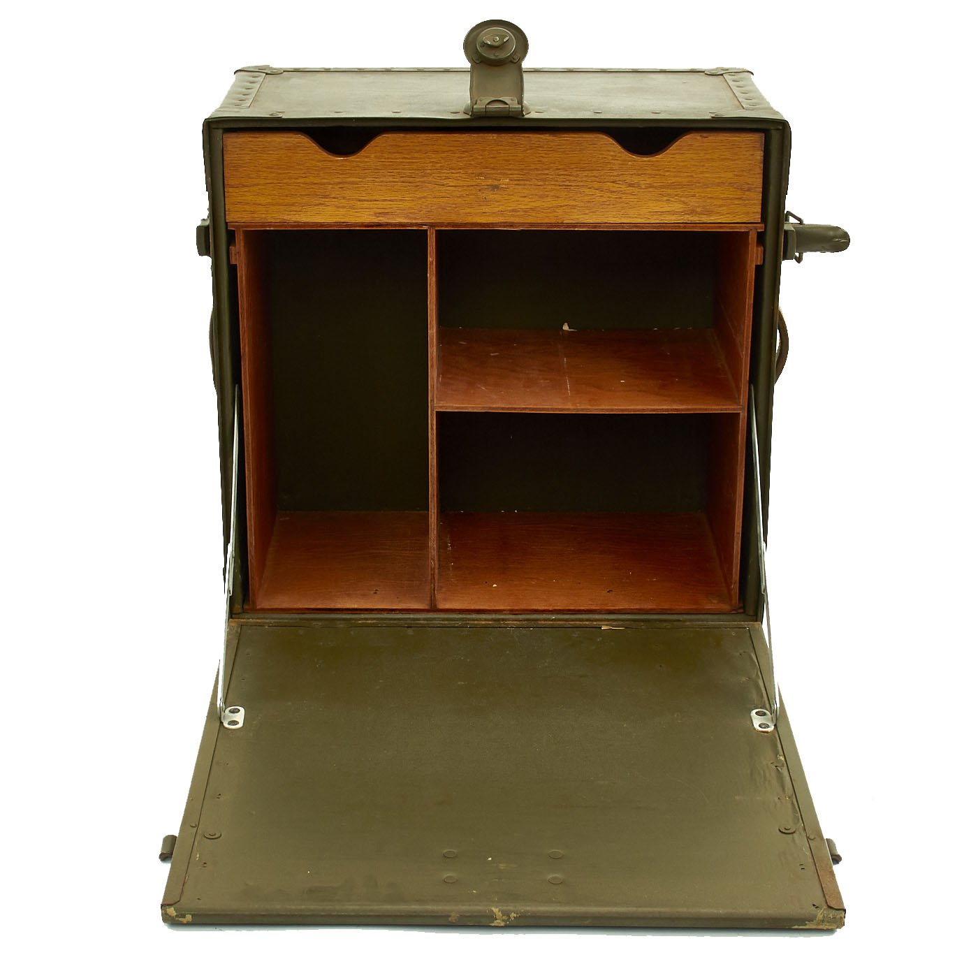Original U.S. WWII 1942 Dated Army Officer's Folding Field Desk by ...