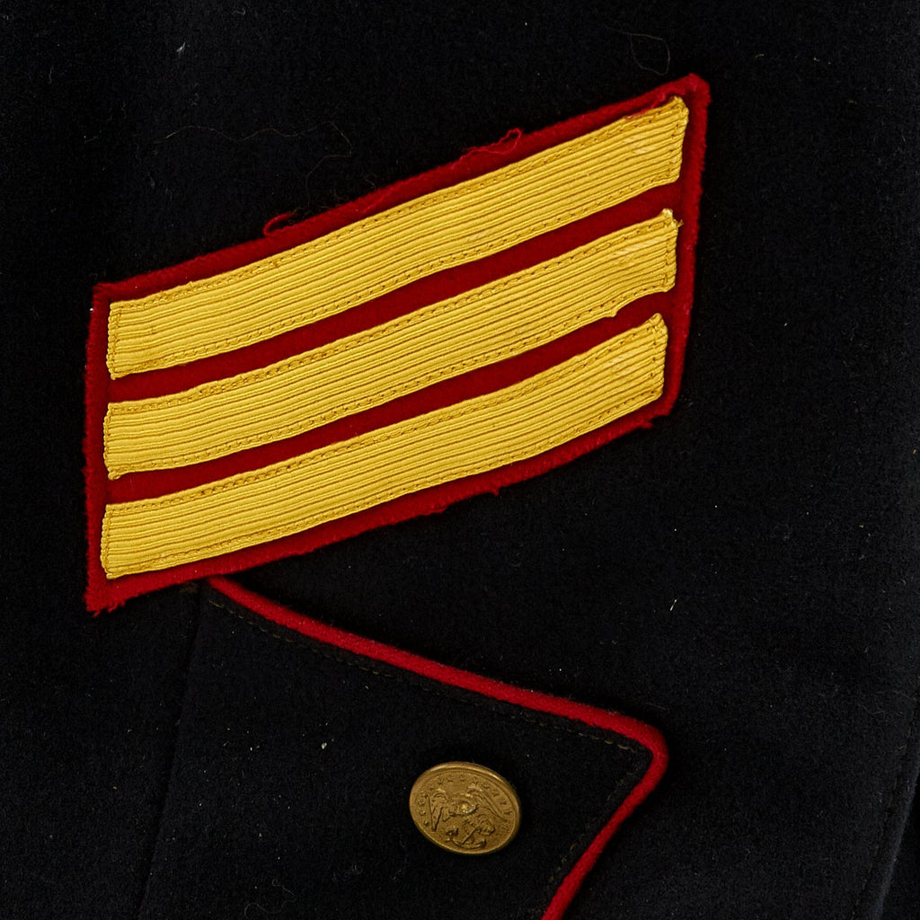 Original U.S. WWII USMC Marine Enlisted Pilot Named Blue Dress Uniform ...