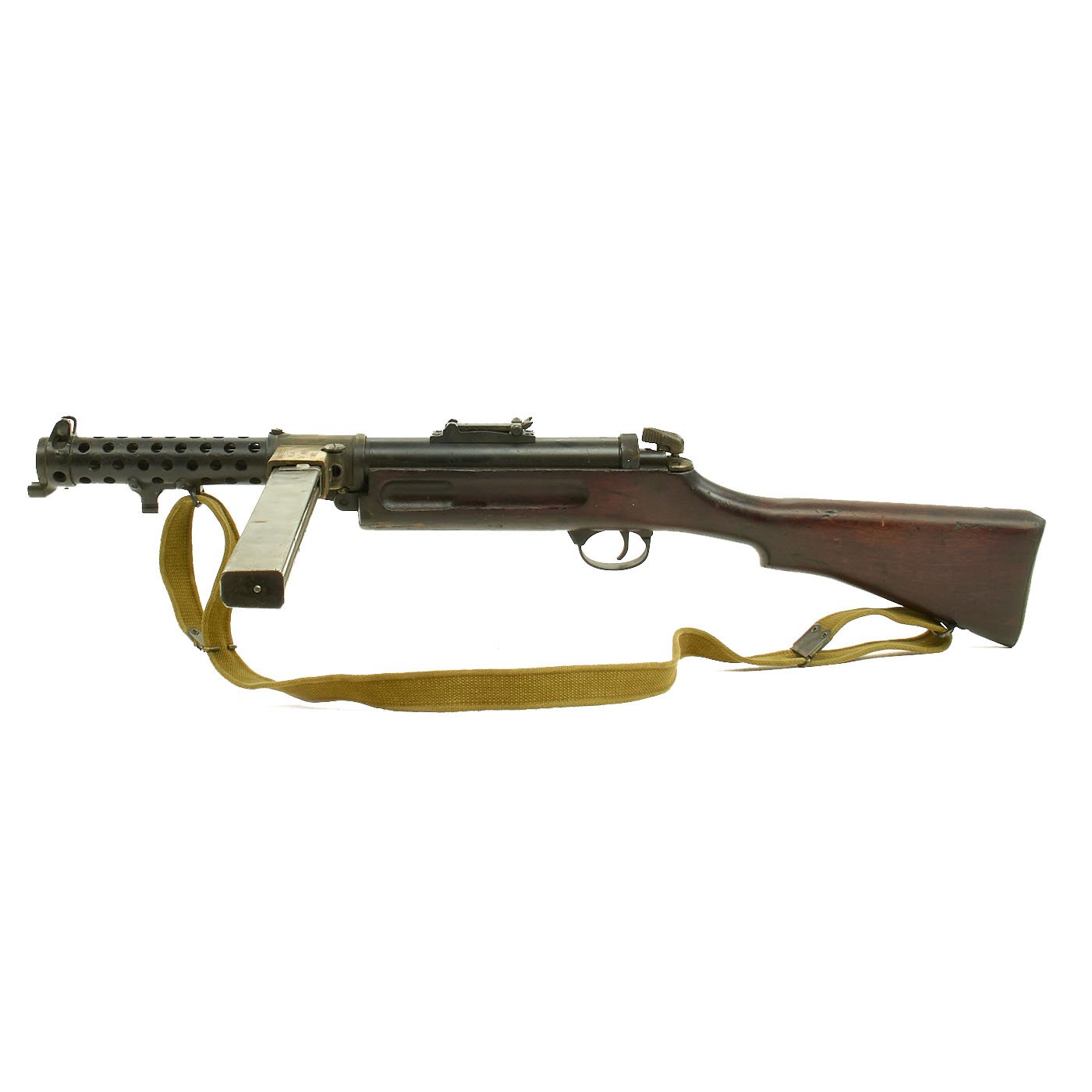 Original British WWII Lanchester MK.I* Display Submachine Gun SMG with ...