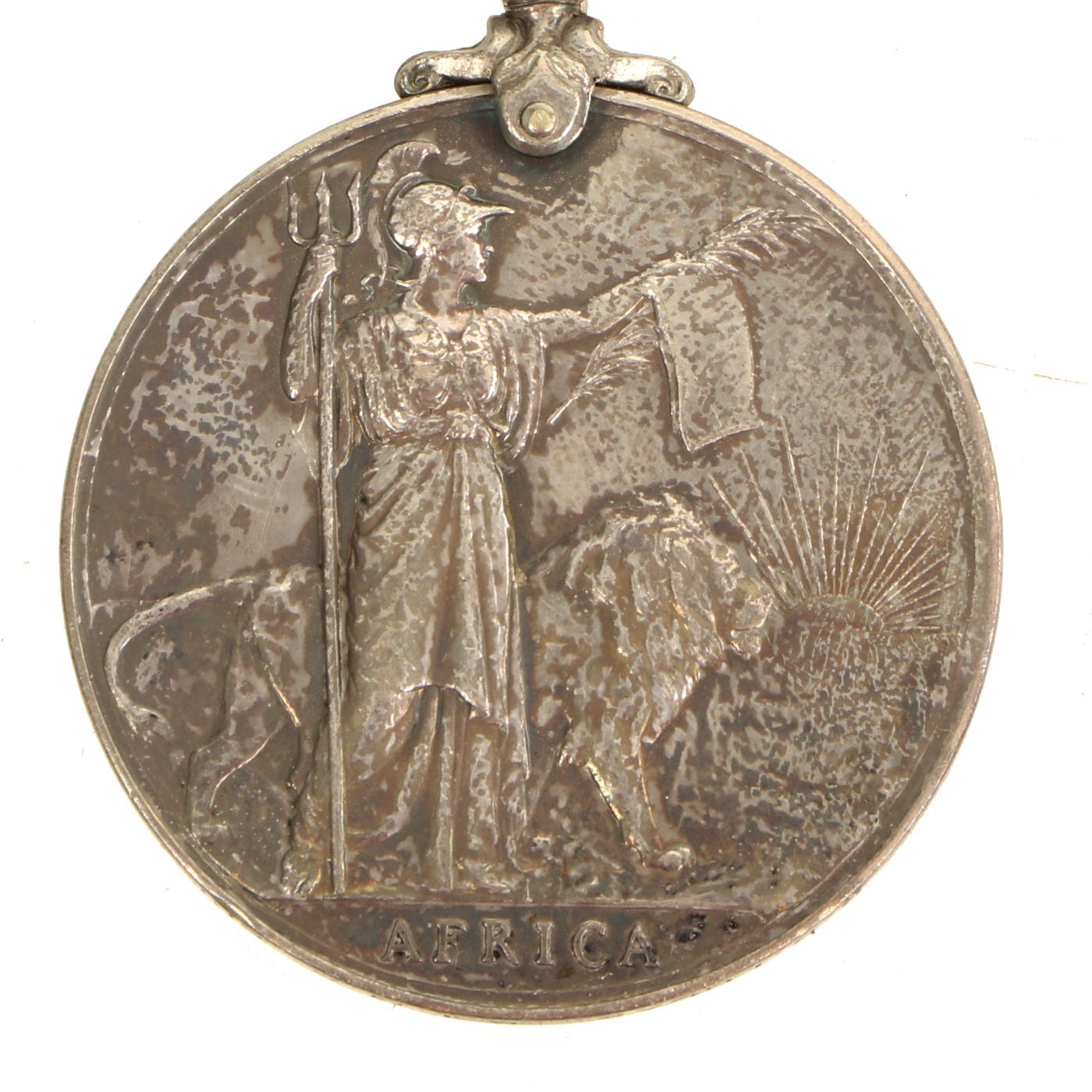 Original British 1902 Africa General Service Medal Named to Gunner Luc ...