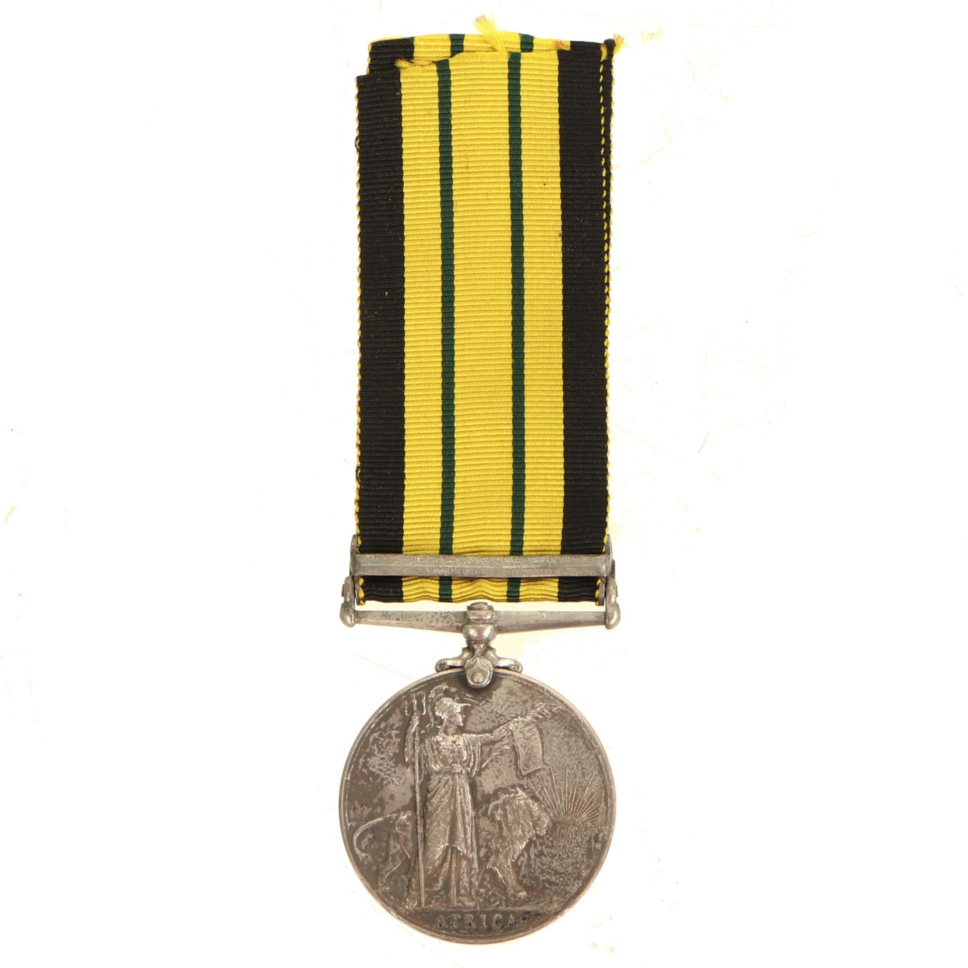 Original British 1902 Africa General Service Medal Named to Gunner Luc ...
