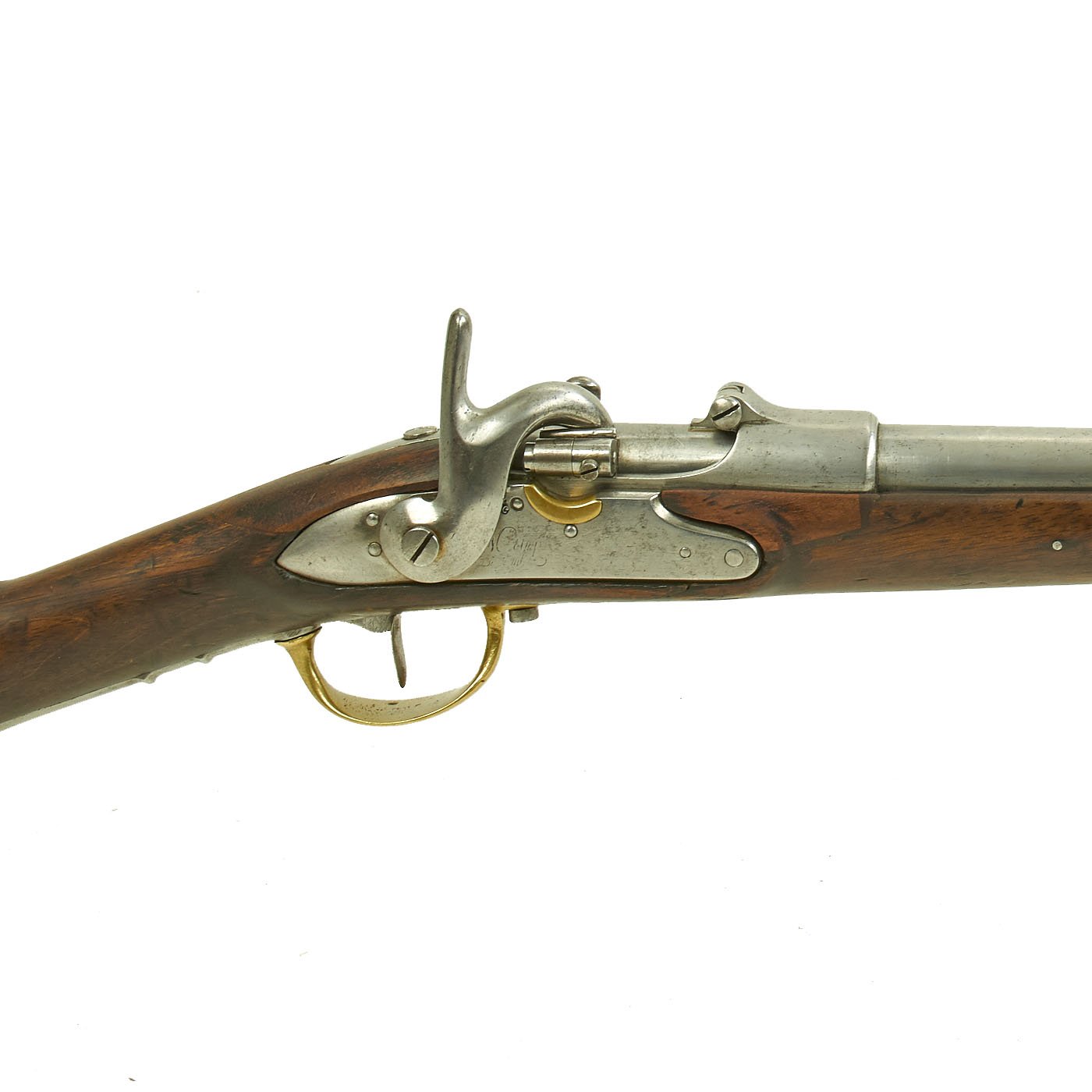 Original French Charleville Musket Converted to Experimental Breech Lo ...