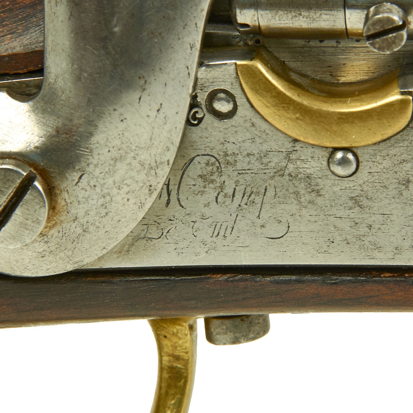 Original French Charleville Musket Converted to Experimental Breech Lo ...