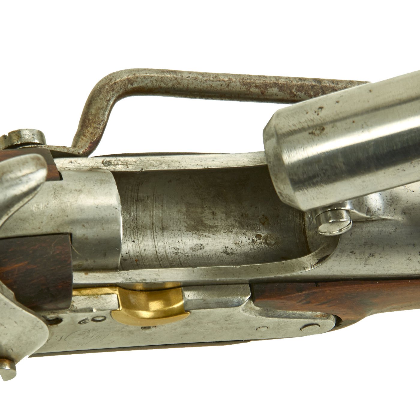 Original French Charleville Musket Converted to Experimental Breech Lo ...