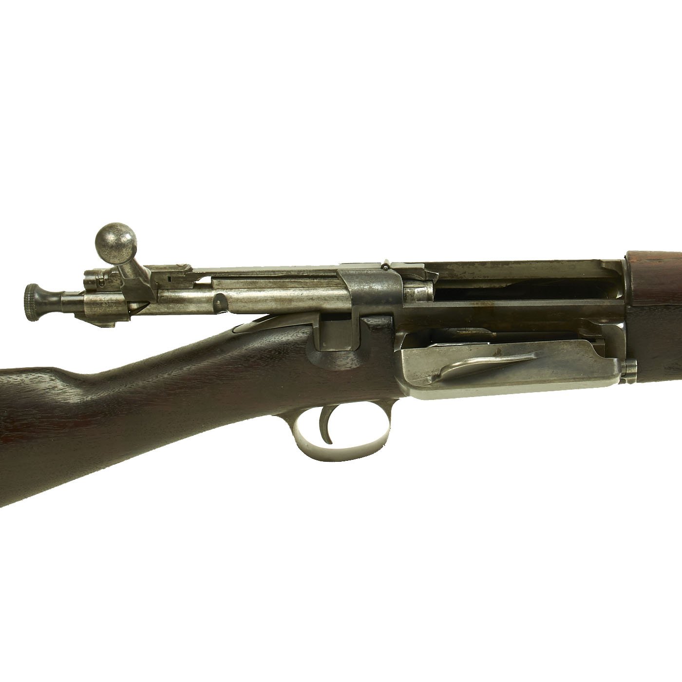 Original U.S. Springfield Model 1896 Krag–Jørgensen Saddle Ring Carbin ...