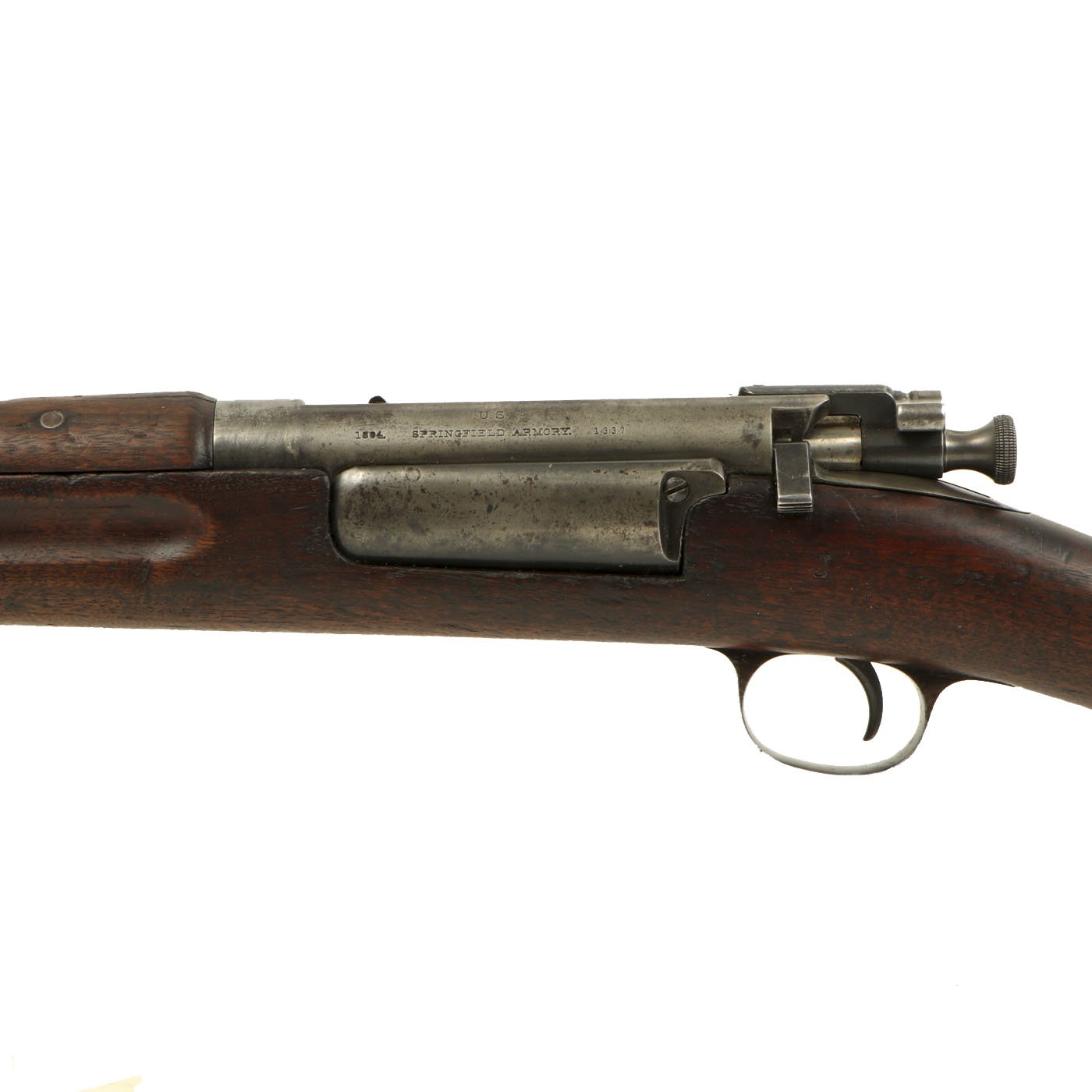 Original U.S. Springfield Model 1892 Krag-Jørgensen Rifle Serial 1337 ...