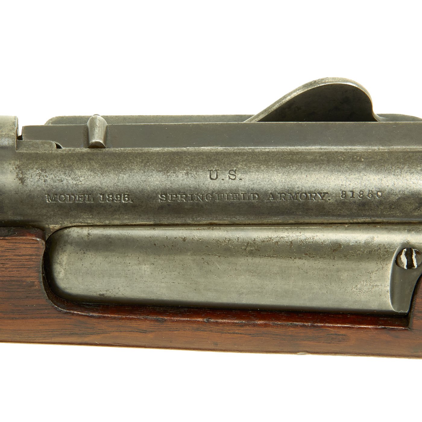 Original U.S. Springfield M1896 .30-40 Krag-Jørgensen Rifle Serial 818 ...