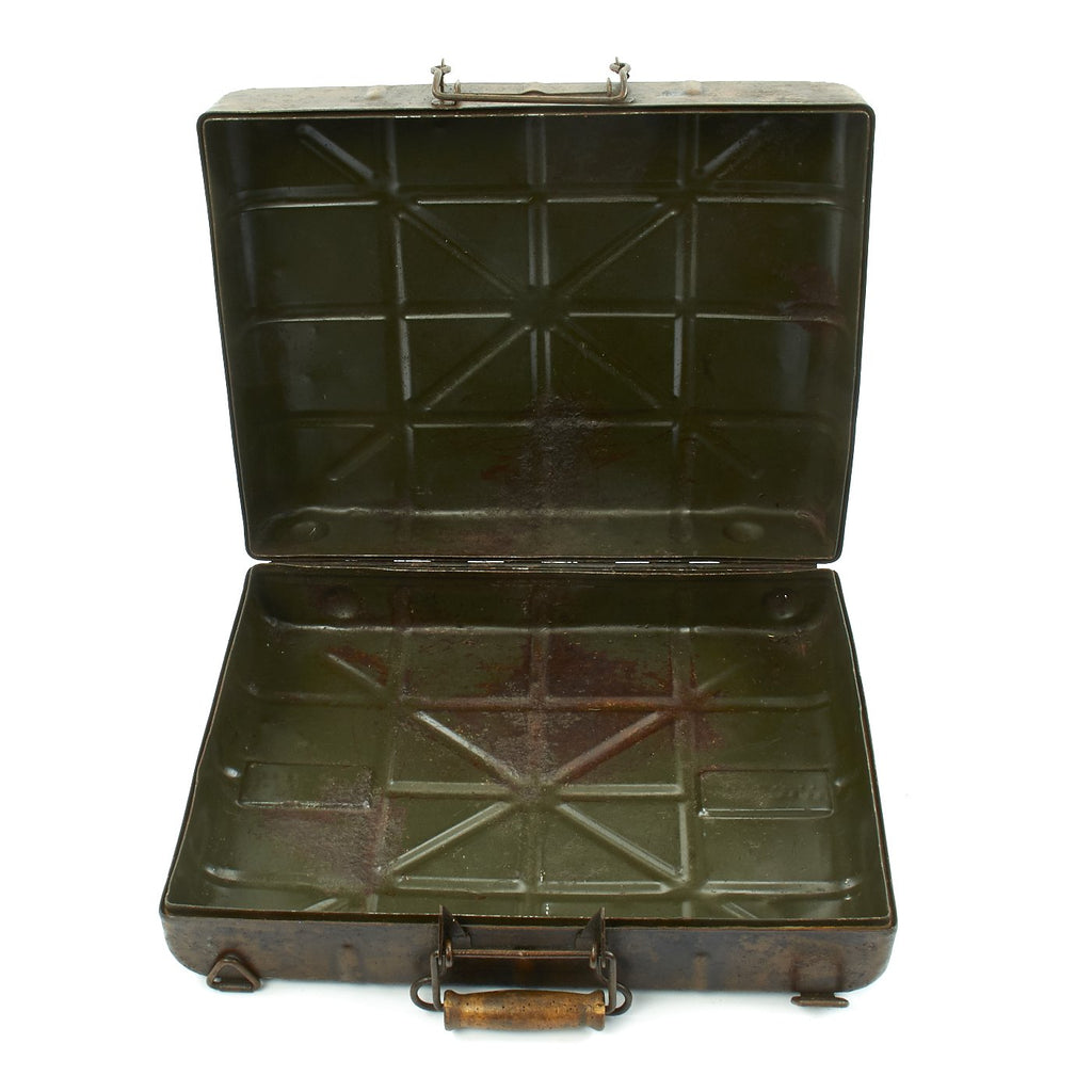 Original German WWII M39 Egg Grenade Case with Original Internal Rack ...