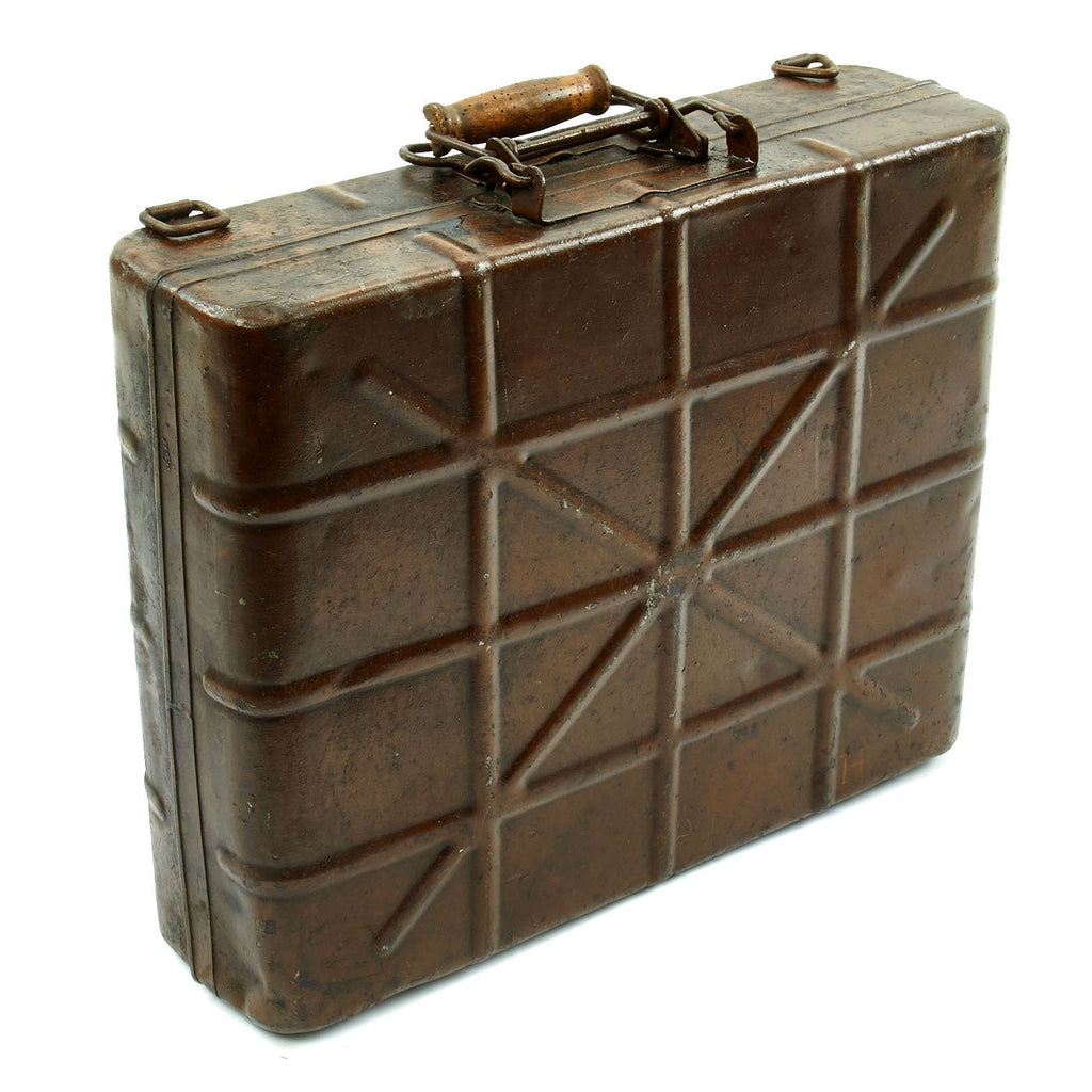 Original German WWII M39 Egg Grenade Case with Original Internal Rack ...