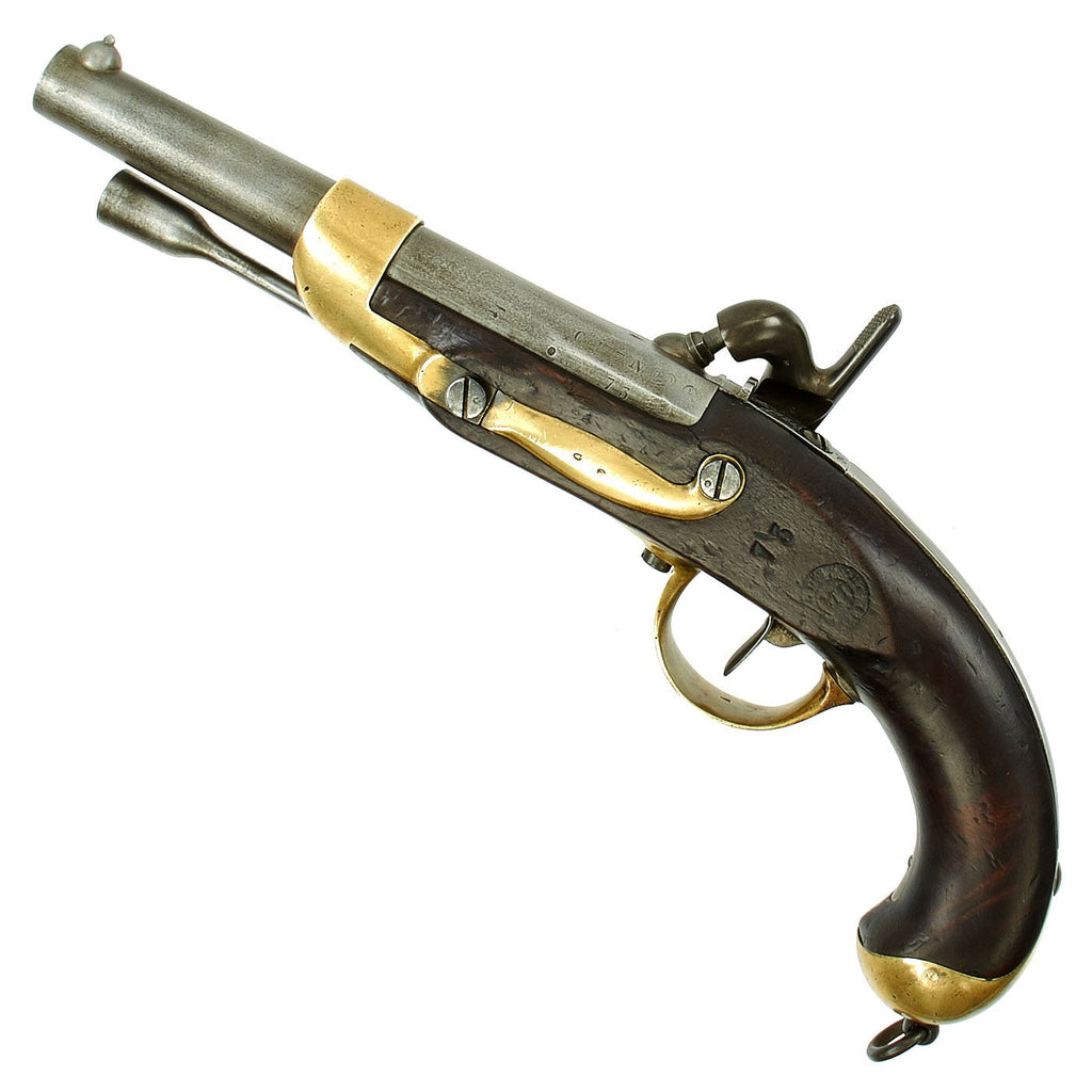 Original French Mle 1822 Rifled Percussion Pistol made at Châtelleraul ...