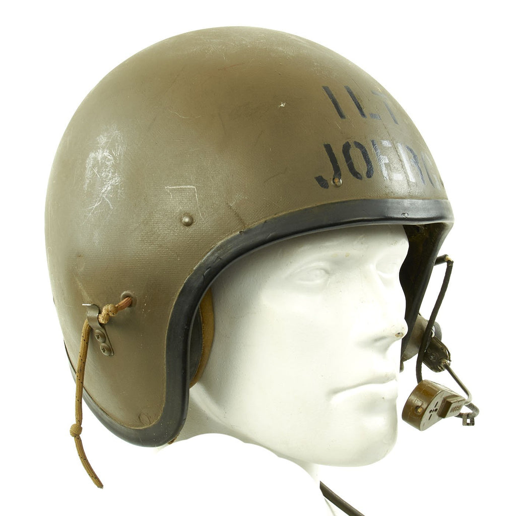 Original U.S. Named Vietnam War CVC T56-6 Tanker Helmet with SA-1552/G ...