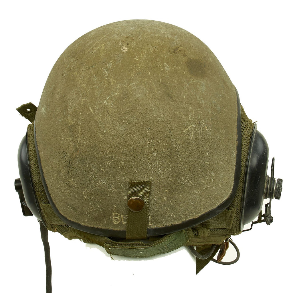 Original U.S. Cold War Combat Vehicle Crew CVC DH-132 Helmet ...