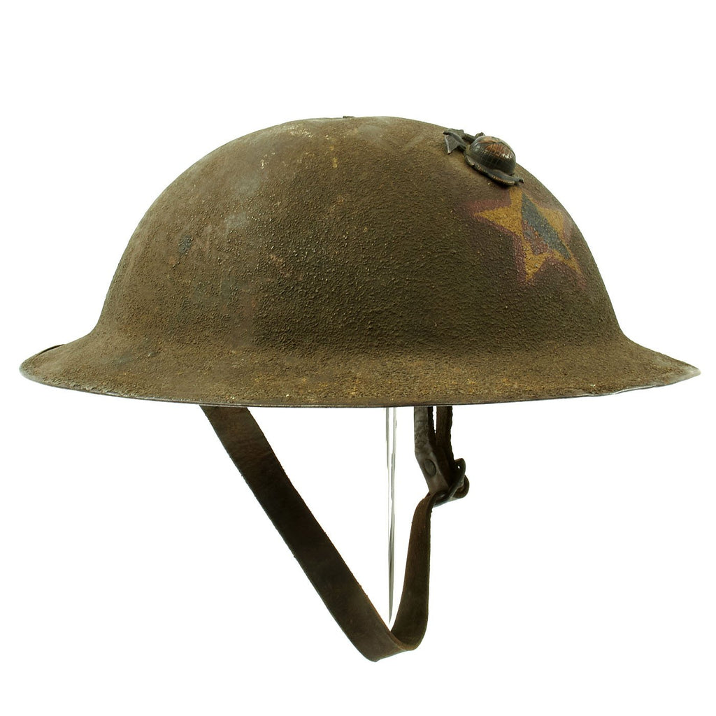 Original WWI U.S. Marine Corps 1st Battalion 5th Marines M1917 Doughbo ...