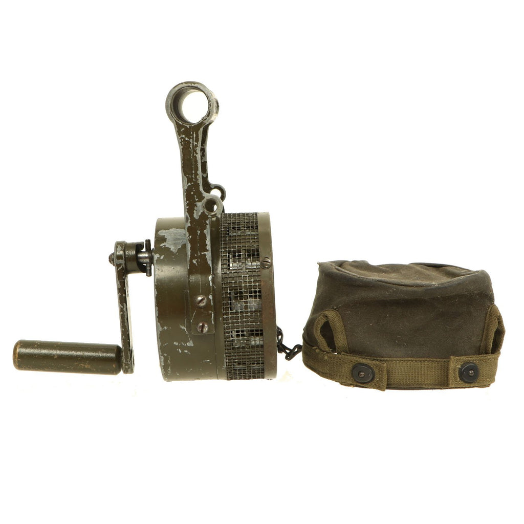 Original U.S. WWII Hand Held Air Raid Siren by Federal Electric Compan ...