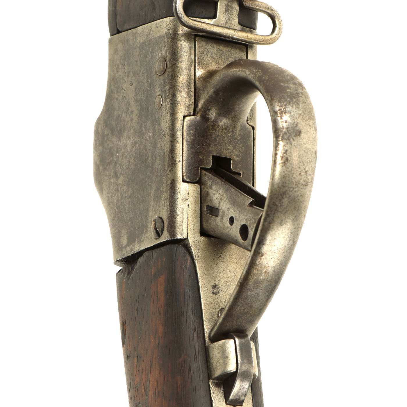Original Belgian M-1870 Comblain Falling Block Carbine with Saber Bayo ...