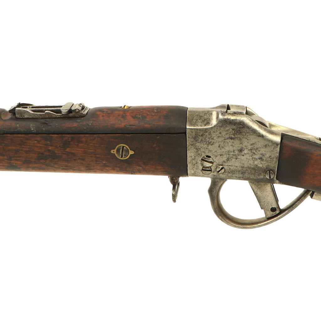 Original Belgian M-1870 Comblain Falling Block Carbine with Saber Bayo ...