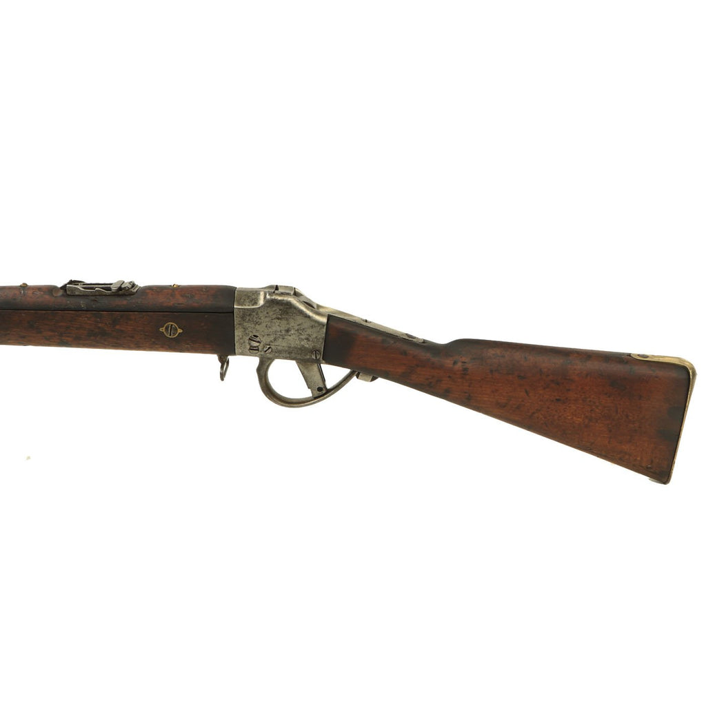 Original Belgian M-1870 Comblain Falling Block Carbine with Saber Bayo ...
