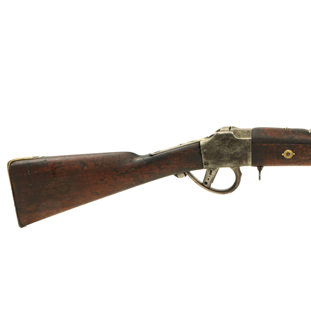 Original Belgian M-1870 Comblain Falling Block Carbine with Saber Bayo ...
