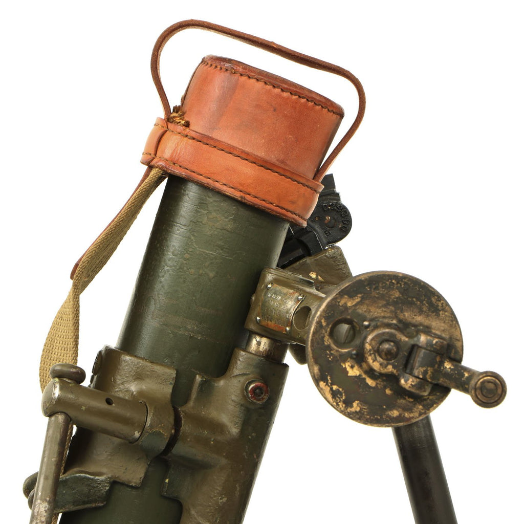 Original U.S. WWII M2 60mm Display Mortar with M4 Sight and Accessorie ...