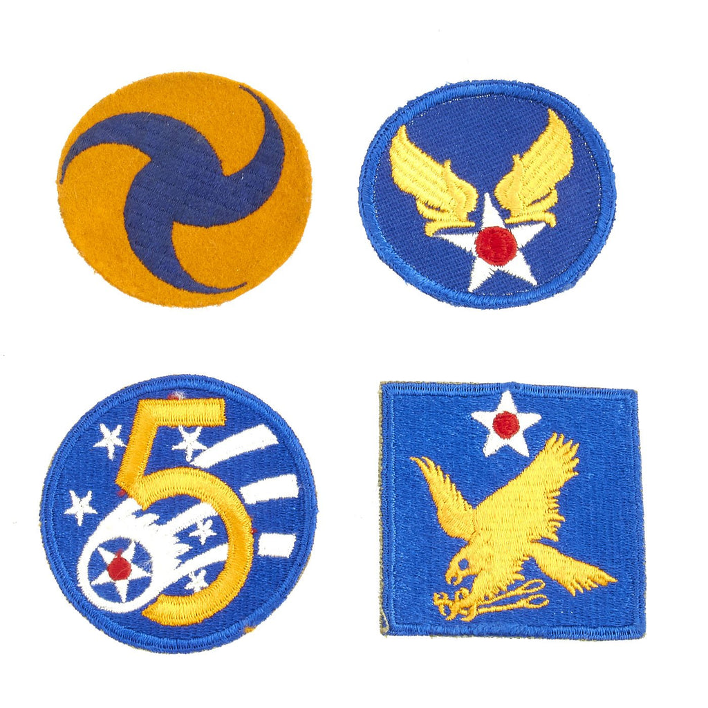 Original U.S. WWII USAAF Army Air Corps & Forces Shoulder Patch Collec ...