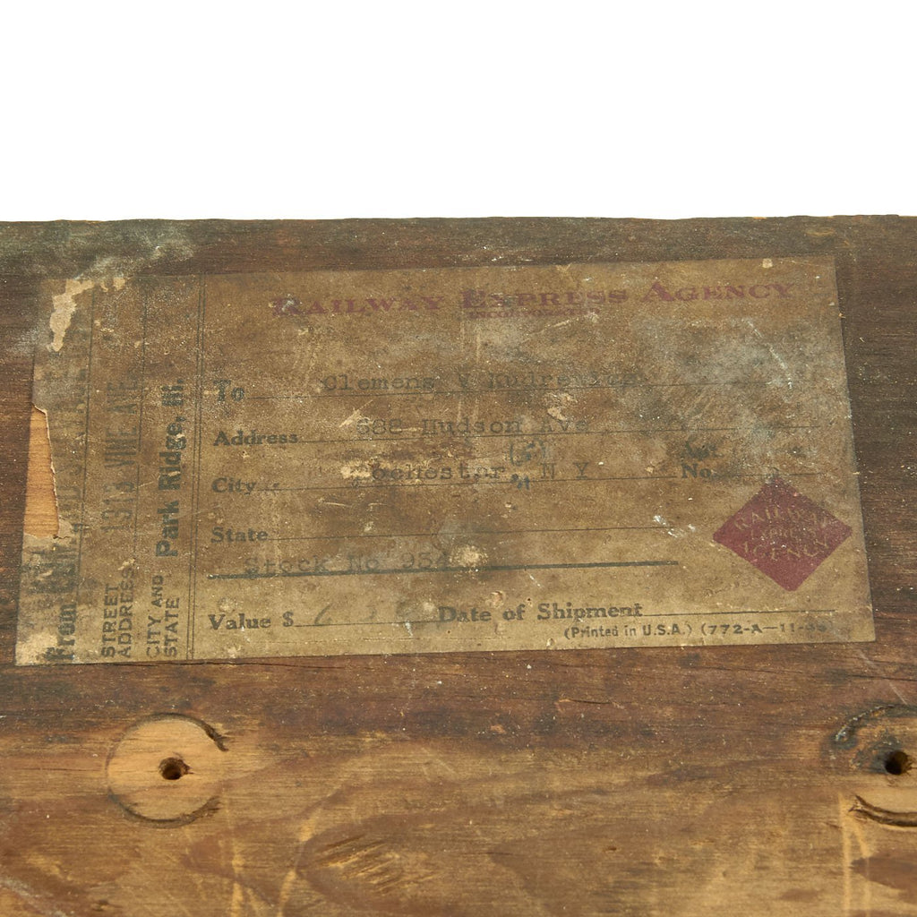 Original U.S. WWII USAAF Type B-2 Torpedo Director Sight in Transit Ch ...