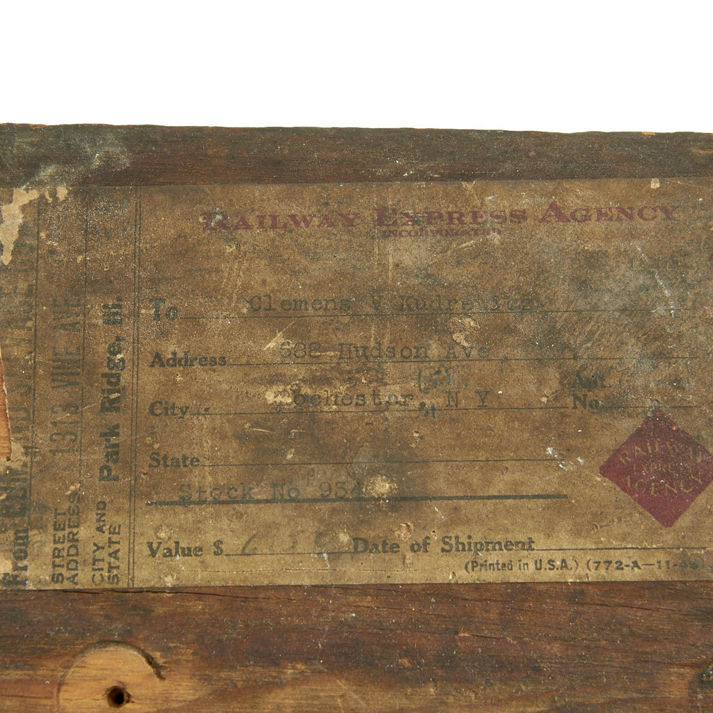 Original U.S. WWII USAAF Type B-2 Torpedo Director Sight in Transit Ch ...