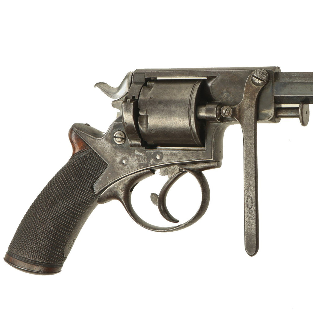 Original British Zulu War Era Officer Tranter .442 Rimfire Revolver Re ...