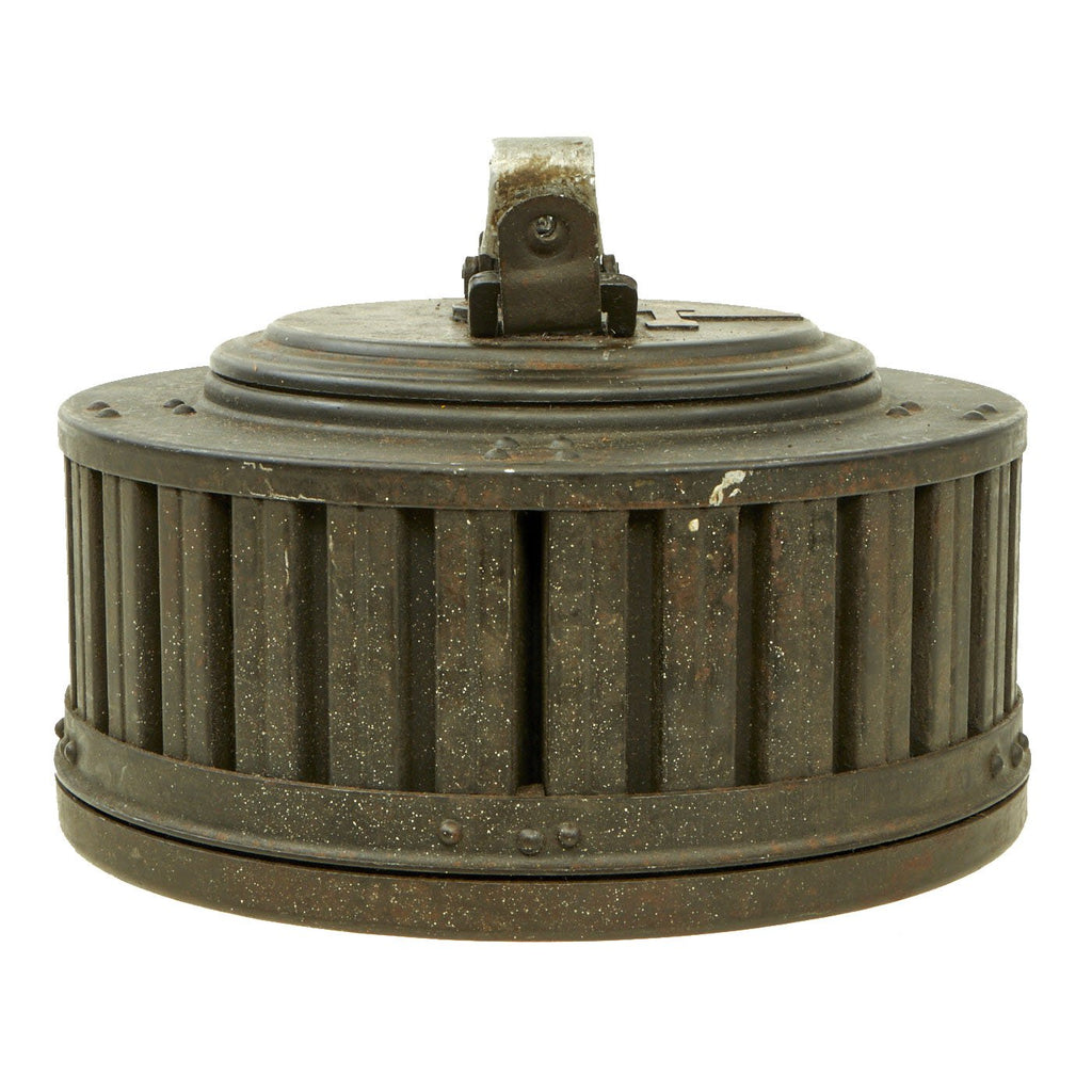 Original French WWII MAC mle 1931 "Reibel" Machine Gun 150rd. Drum Mag ...